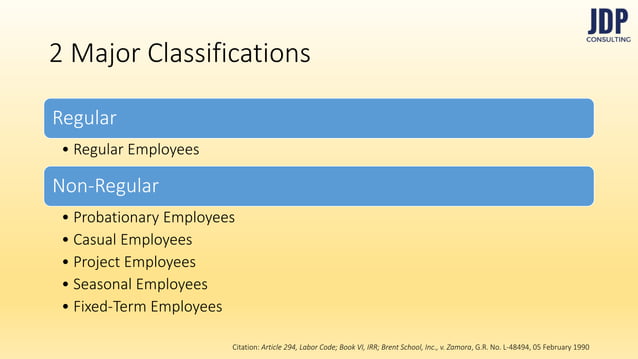 Kinds of Employees | PPTX | Human Resources | Business