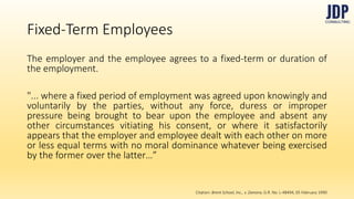 Kinds of Employees | PPTX