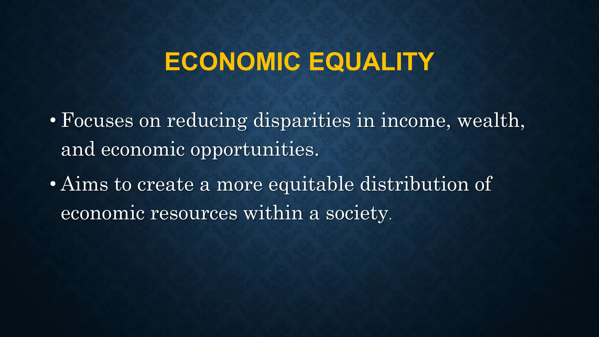 Kinds of Equality|Political Science|ppt presentation | PPTX