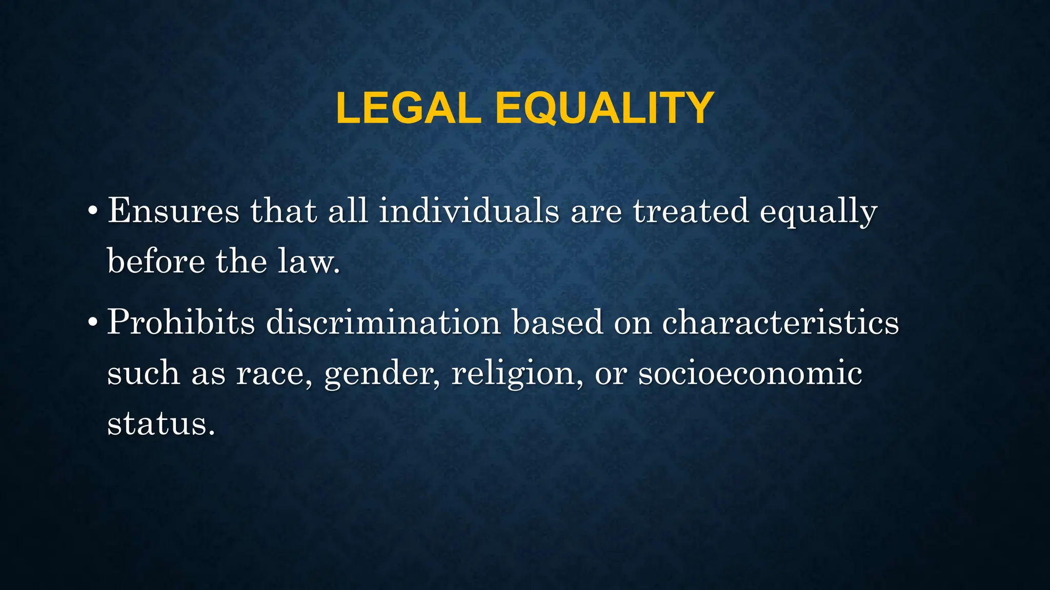 Kinds of Equality|Political Science|ppt presentation | PPTX