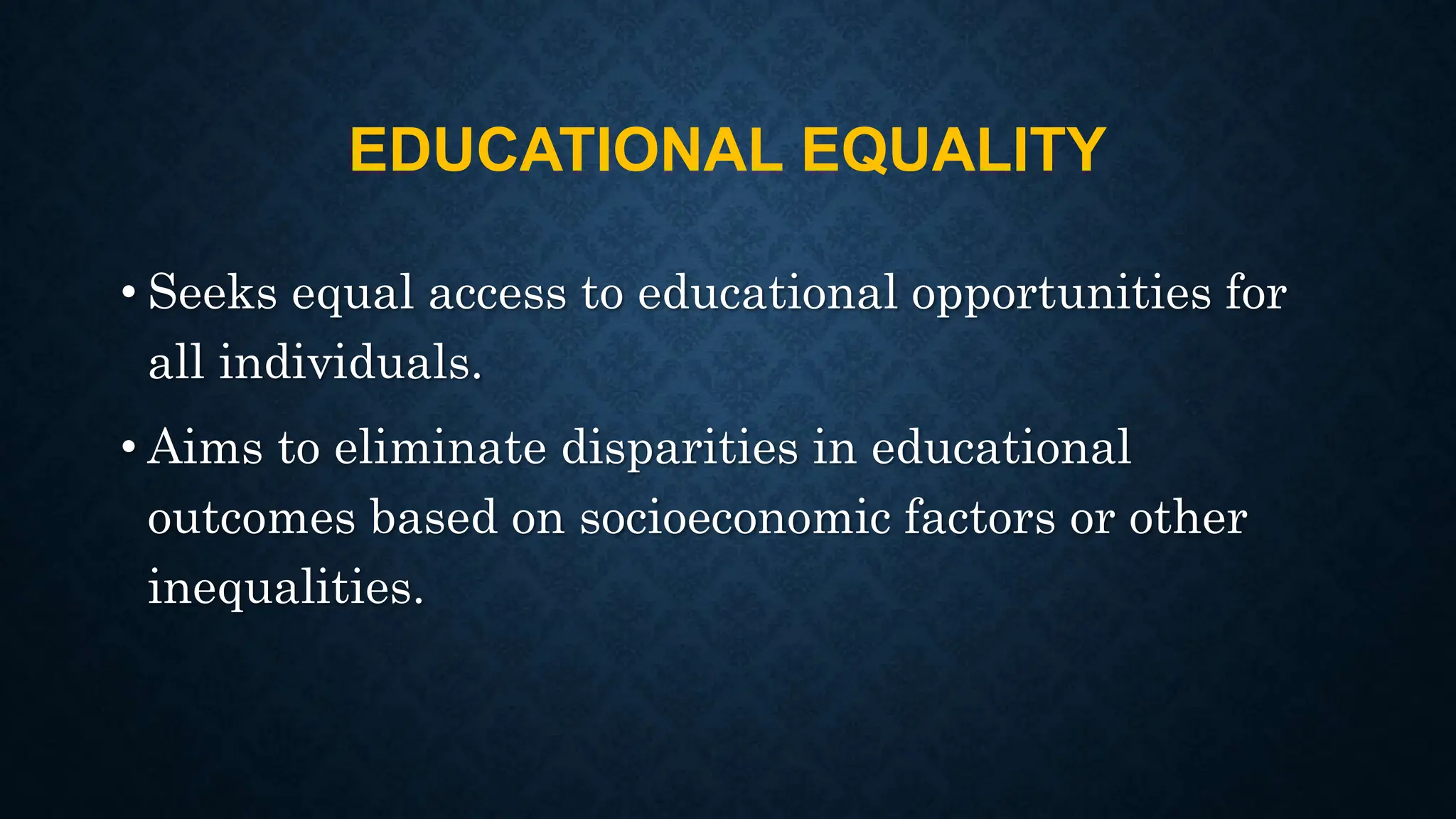 Kinds of Equality|Political Science|ppt presentation | PPTX