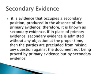 Kinds of Evidence.pptx