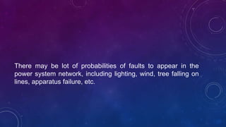 Kinds of Faults in the power system.pptx