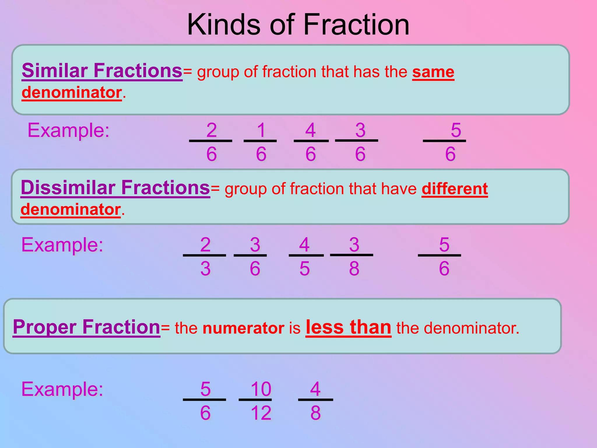 kinds of fraction.ppt