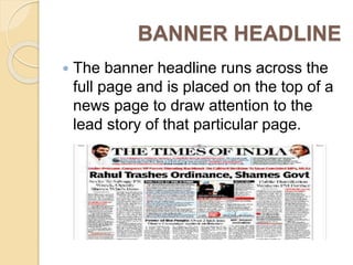 Kinds of headlines | PPTX