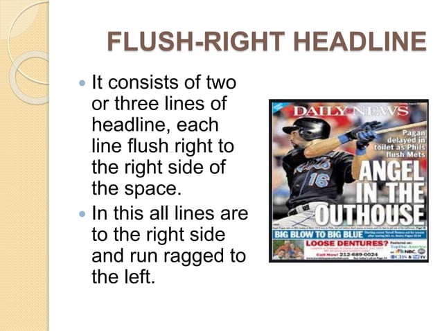 Kinds of headlines | PPTX | Sports