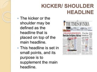 Kinds of headlines | PPTX