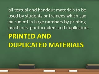 Kinds of instructional materials | PPTX