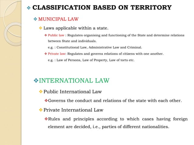 KINDS OF LAW.pptx | Legal Services Industry | Industries