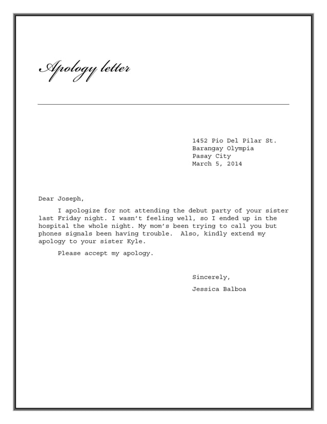 KINDS OF LETTER kinds-of-letter