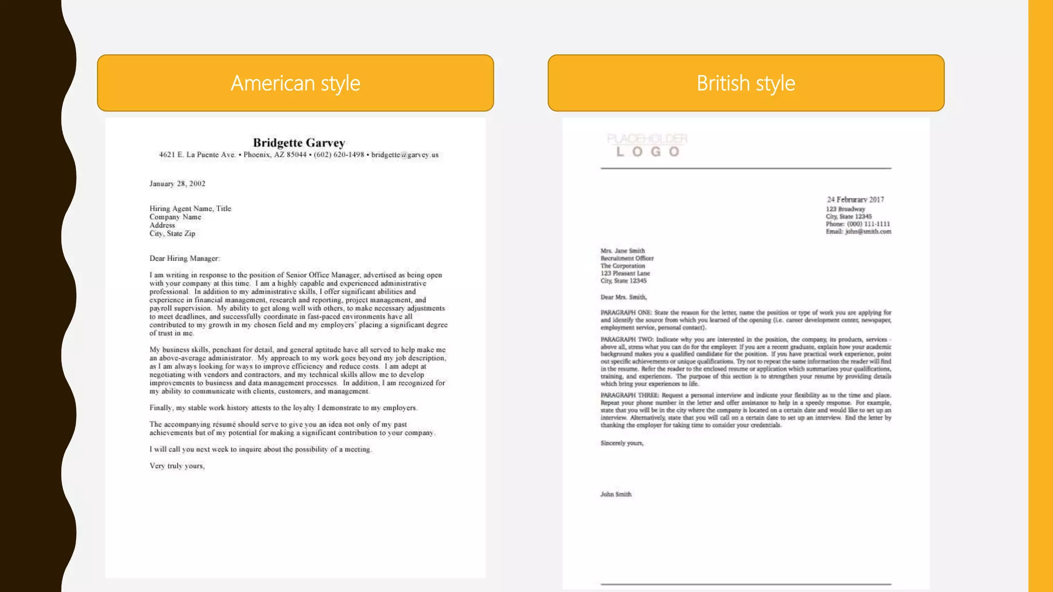 ENGLISH CORRESPONDENCE KINDS OF LETTERS | PPTX