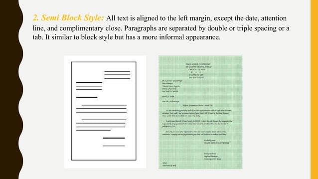ENGLISH CORRESPONDENCE KINDS OF LETTERS | PPTX