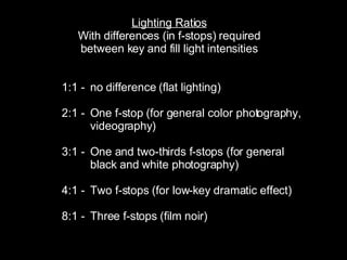 Lighting: kinds of lights | PPT