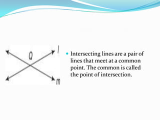 Kinds of lines | PPTX