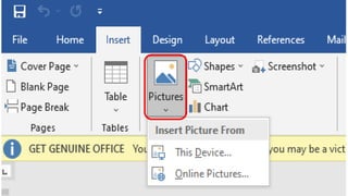 KINDS OF MATERIALS IN MS WORD EMPOWERMENT TECHNOLOGYptx | PPTX