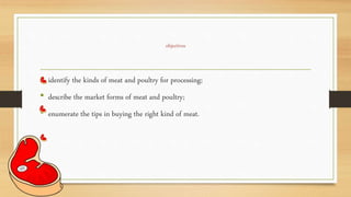 Kinds of meat | PPTX