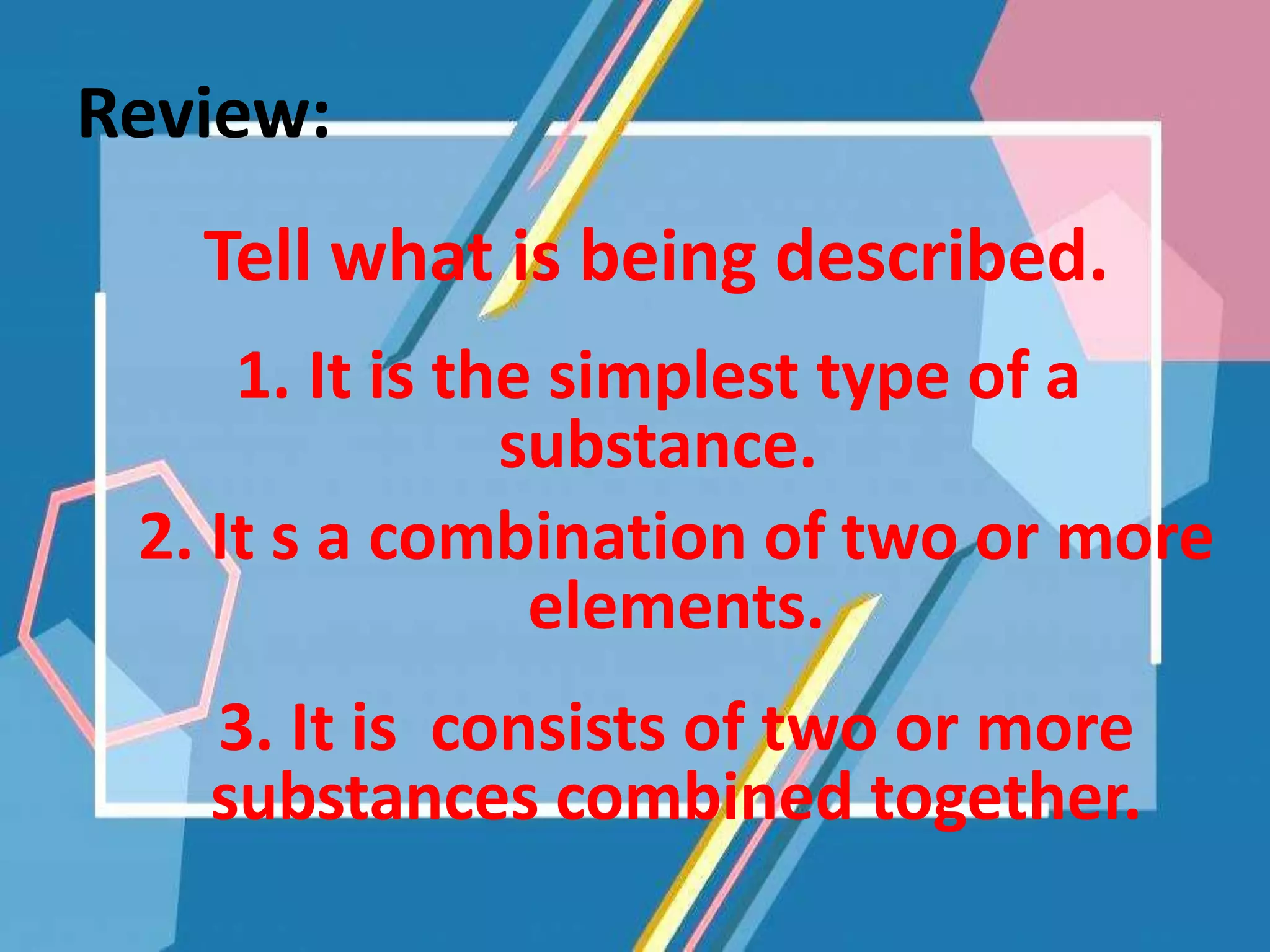 Mixtures- Science Grade 6 | PPTX