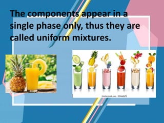 Mixtures- Science Grade 6 | PPTX