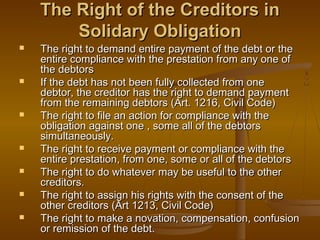 Kinds of judicial obligation | PPT