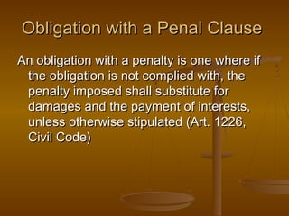 Kinds of judicial obligation | PPT