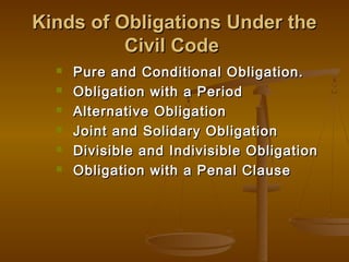 Kinds of judicial obligation | PPT