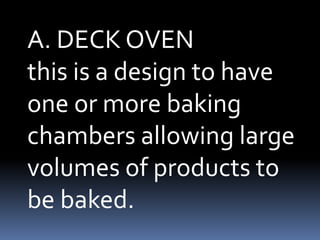 Kinds of oven | PPTX