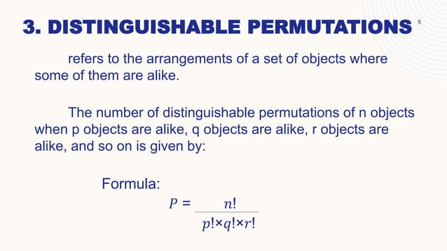 kinds of permutation.pptx | Programming Languages | Computing
