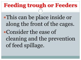 Kinds of Poultry Houses L | PPTX