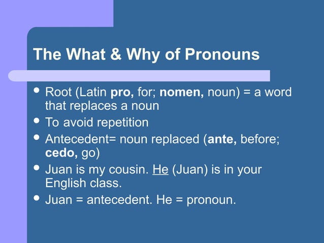 KINDS OF PRONOUNS GRADE 8............... | PPT