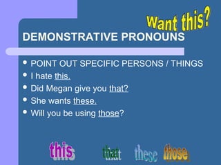 KINDS OF PRONOUNS GRADE 8............... | PPT