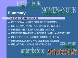 KINDS OF PRONOUNS GRADE 8 SECOND QUARTER.ppt