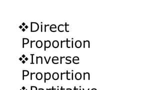 Kinds of proportion | PPTX