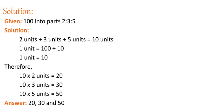 Kinds of proportion | PPTX