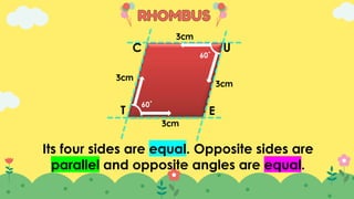 GRADE 4: KINDS OF QUADRILATERALS | PPTX