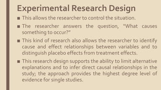 Kinds of Quantitative Research | PPTX