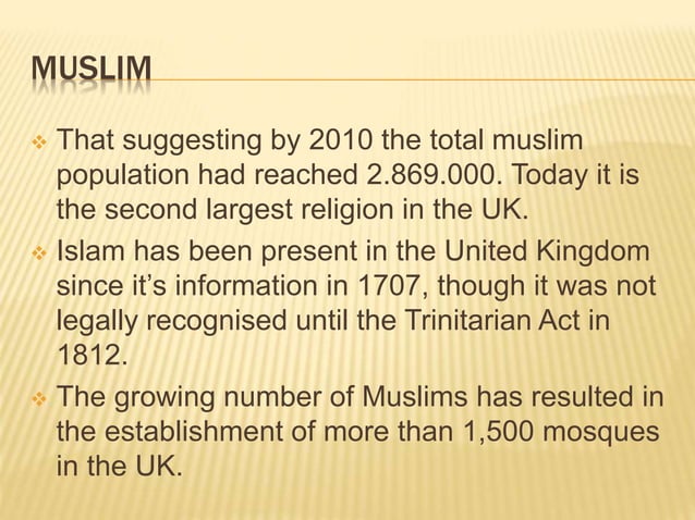 Religions in United Kingdom | PPTX