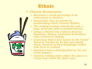 Kinds of restaurants | PPT