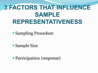 Kinds of sampling | PPTX | Science