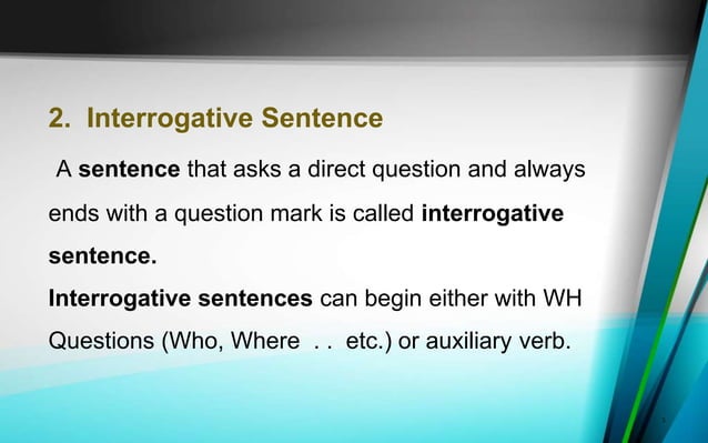 Kinds of sentence | PPTX