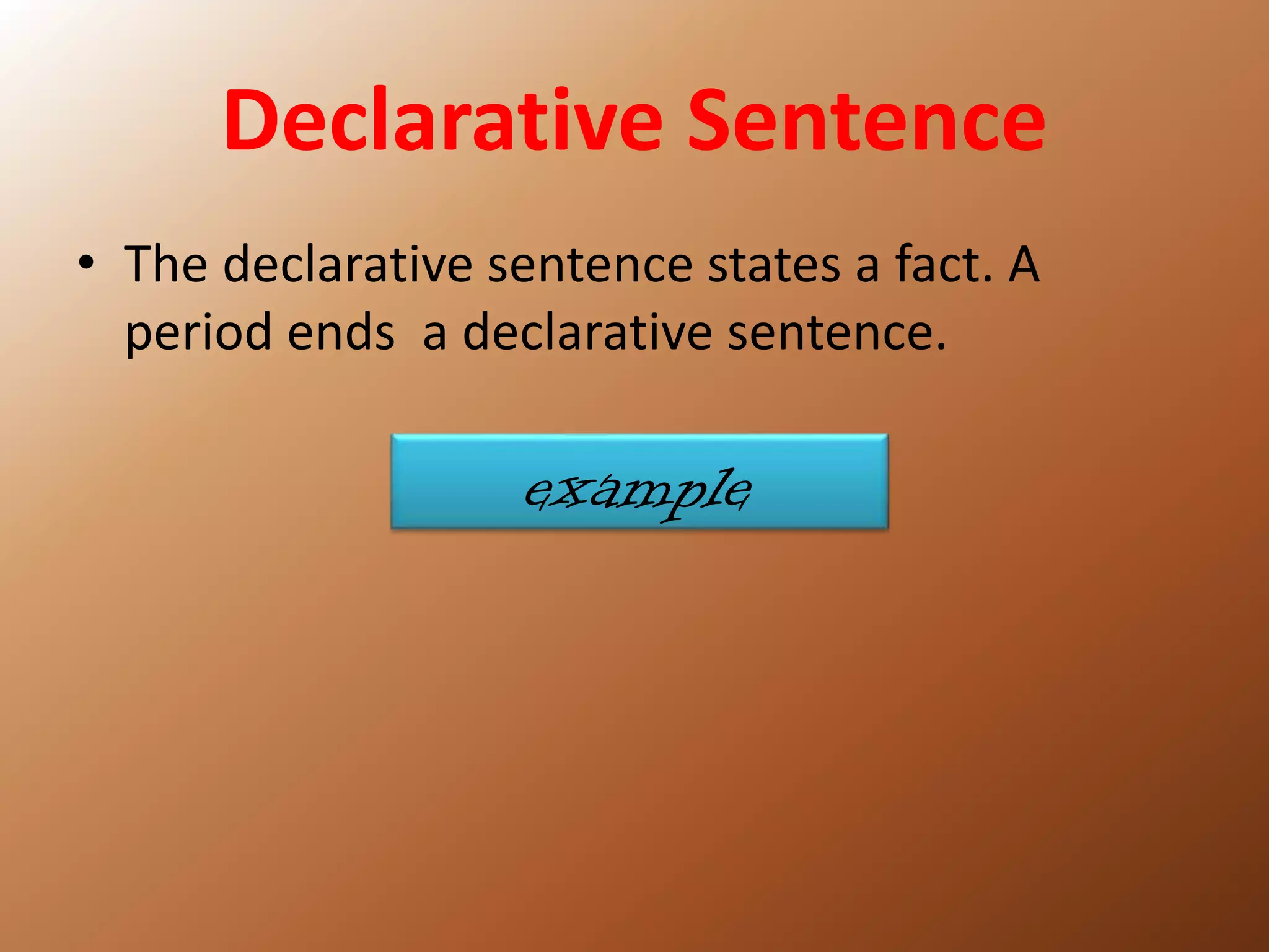 Kinds of sentences | PPTX
