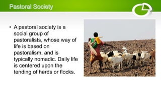 Kinds of society | PPTX