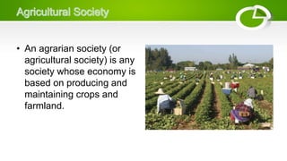 Kinds of society | PPTX