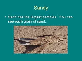Kinds Of Soil | PPS
