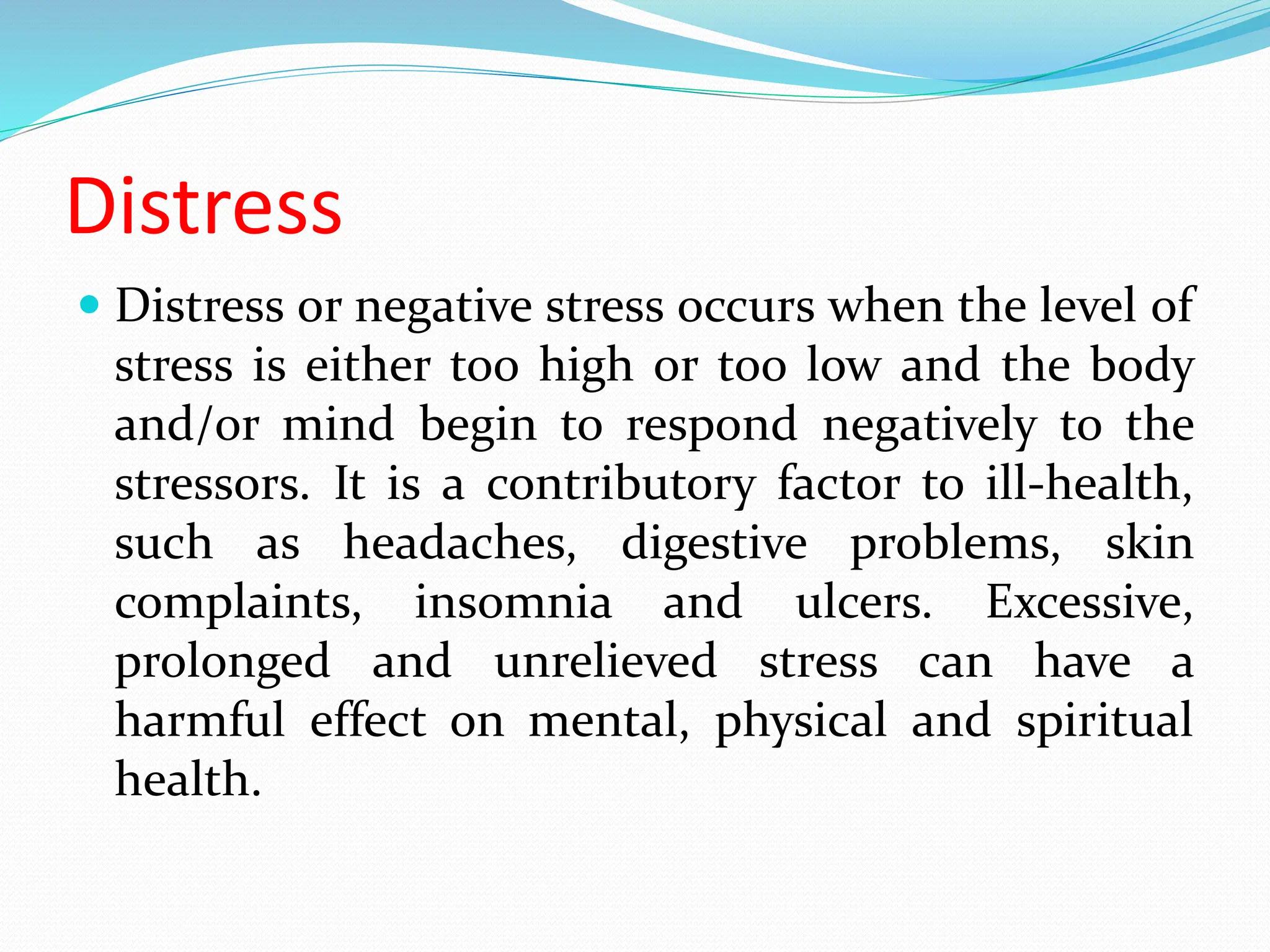KINDS OF STRESS IN HUMAN INFORMATION ABOUT STRESS.pptx