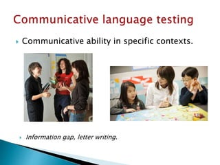 Kinds of Tests and Testing | PPT