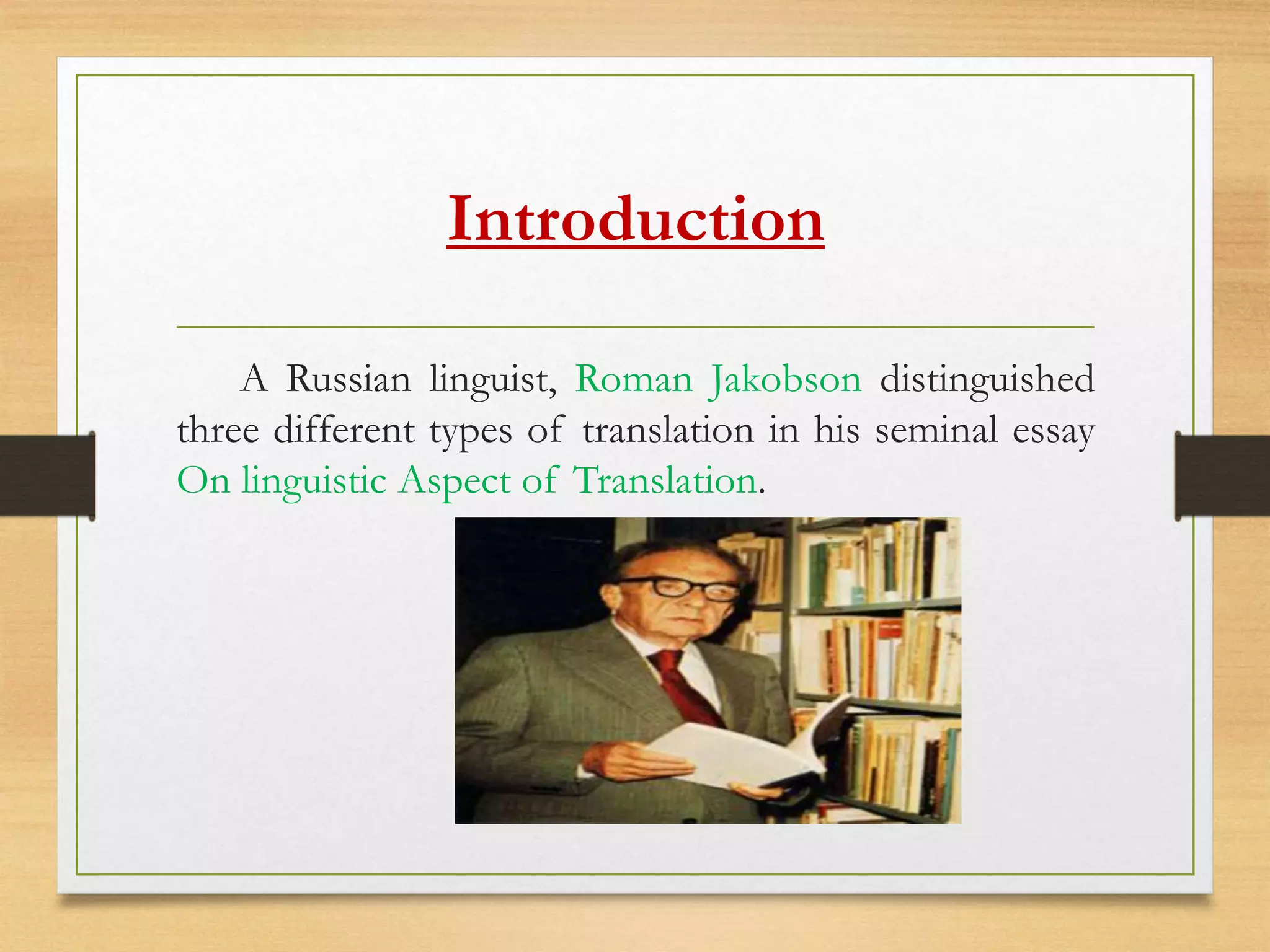 Kinds of translation | PPTX