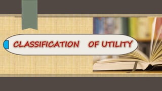 Kinds of utility | PPTX