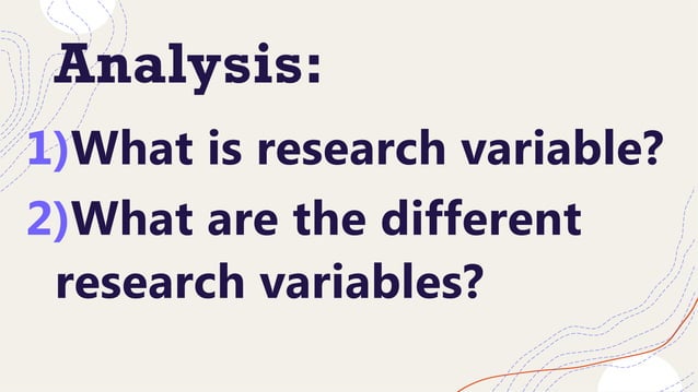 PR2: KINDS OF VARIABLES AND ITS USES.pptx | Science