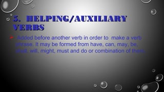 Kinds of Verbs | PPT