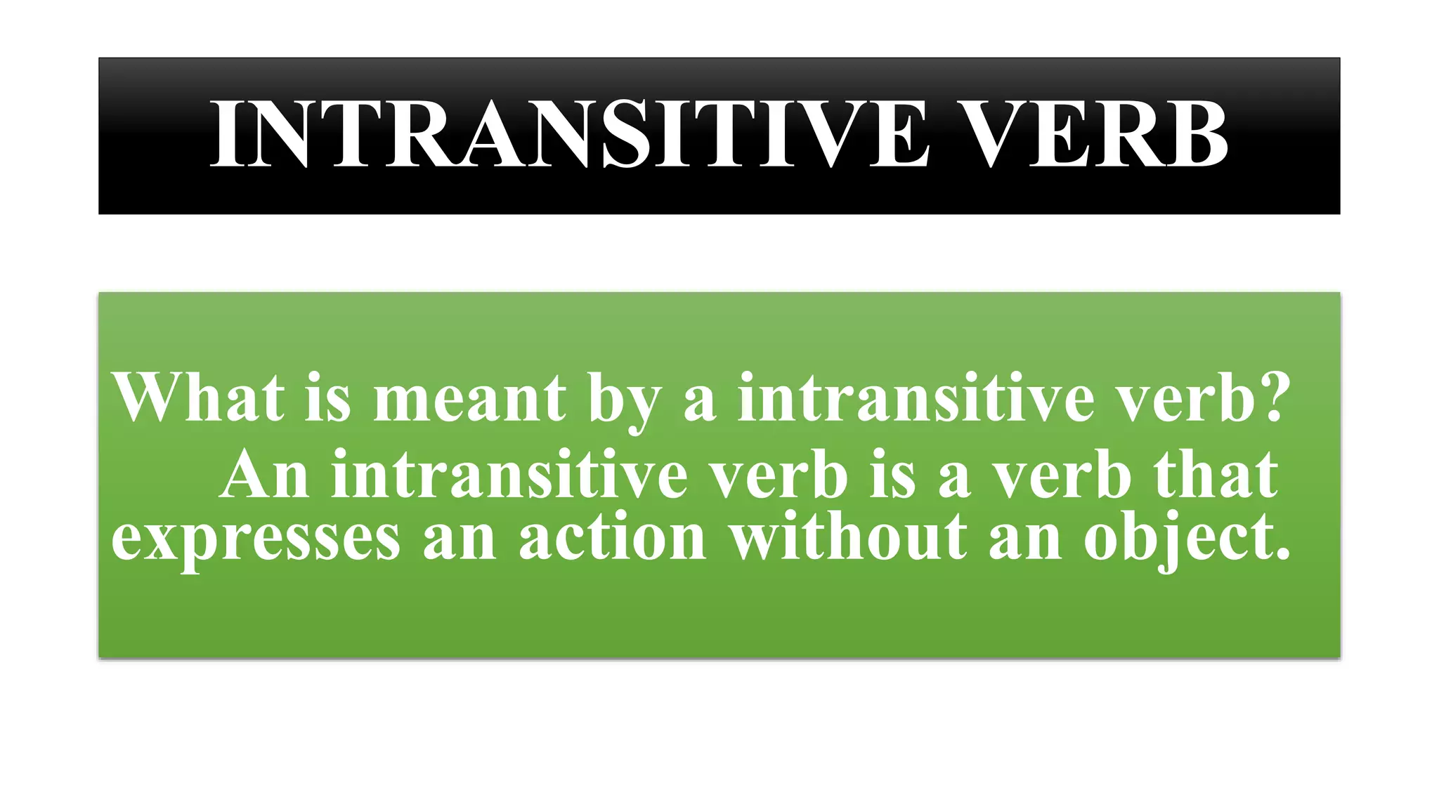 Kinds of verbs | PPTX